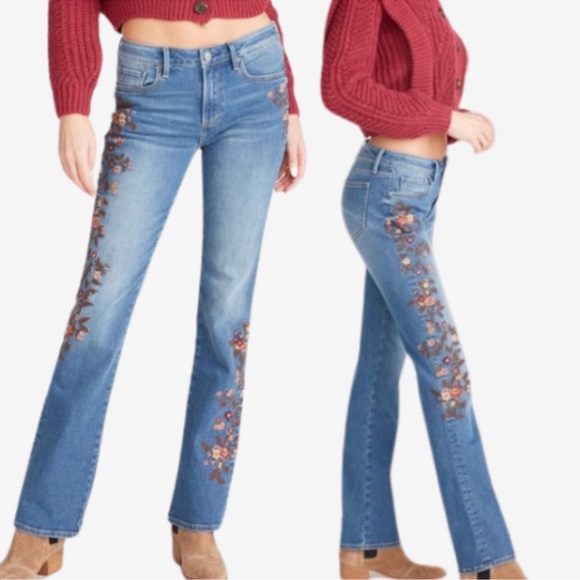 DRIFTWOOD | Jeans | Sundance Driftwood Cascading Embroidered Floral ...
